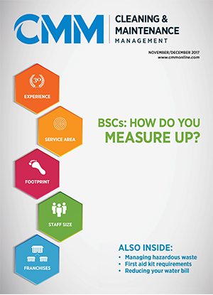 November / December 2017 Issue | Cleaning & Maintenance Management Magazine