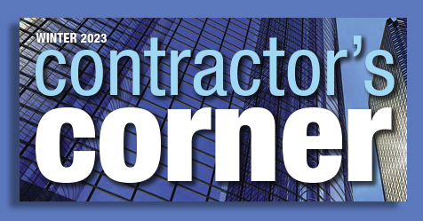 Winter 2023 Edition of Contractor’s Corner Now Available Digitally | Cleaning & Maintenance ...