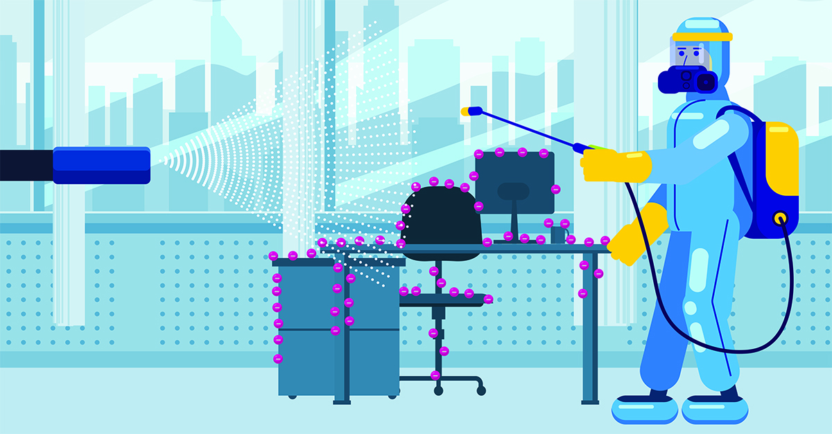 Electrostatic Technology Q&A | Cleaning & Maintenance Management